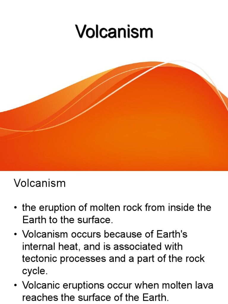 Endogenic Processes - Volcanism | PDF | Volcano | Types Of Volcanic ...