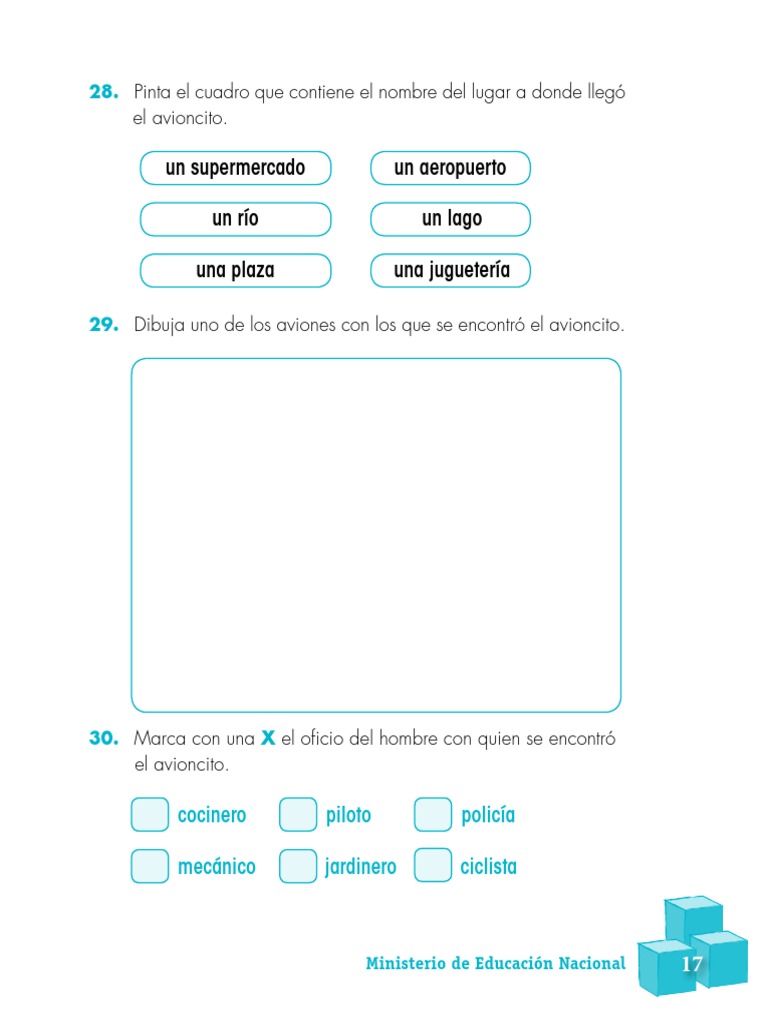 Lenguaje - Cuadernillo 17 | PDF