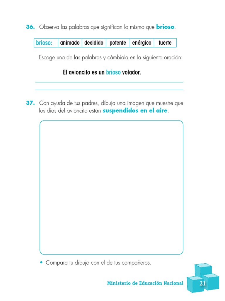 Lenguaje - Cuadernillo 21 | PDF