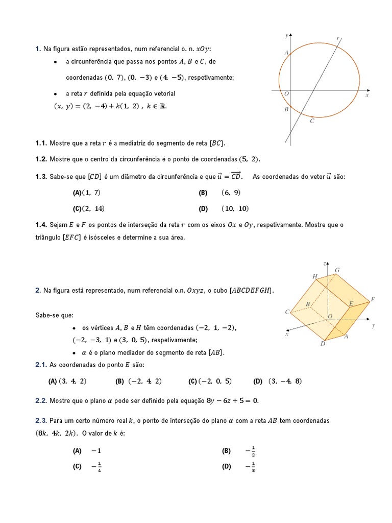 Geo 10 2 | PDF | Círculo | Linha (Geometria)