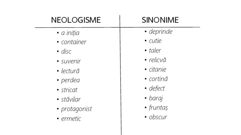 Powerpoint Neologisme-Rezeanu Irena | PDF