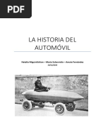 Línea Del Tiempo Historia de La Ingeniería Automotriz | PDF | Motores | Vehículos terrestres