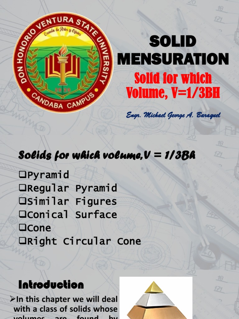 SOLID MENSURATION-Module 4 | PDF | Euclid | Convex Geometry SOLID MENSURATION-Module 4 | PDF | Euclid | Convex Geometry