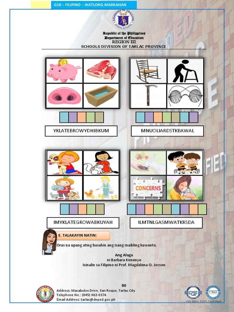 Filipino 10 Kompendyum Ikatlong Markahan 2 | PDF