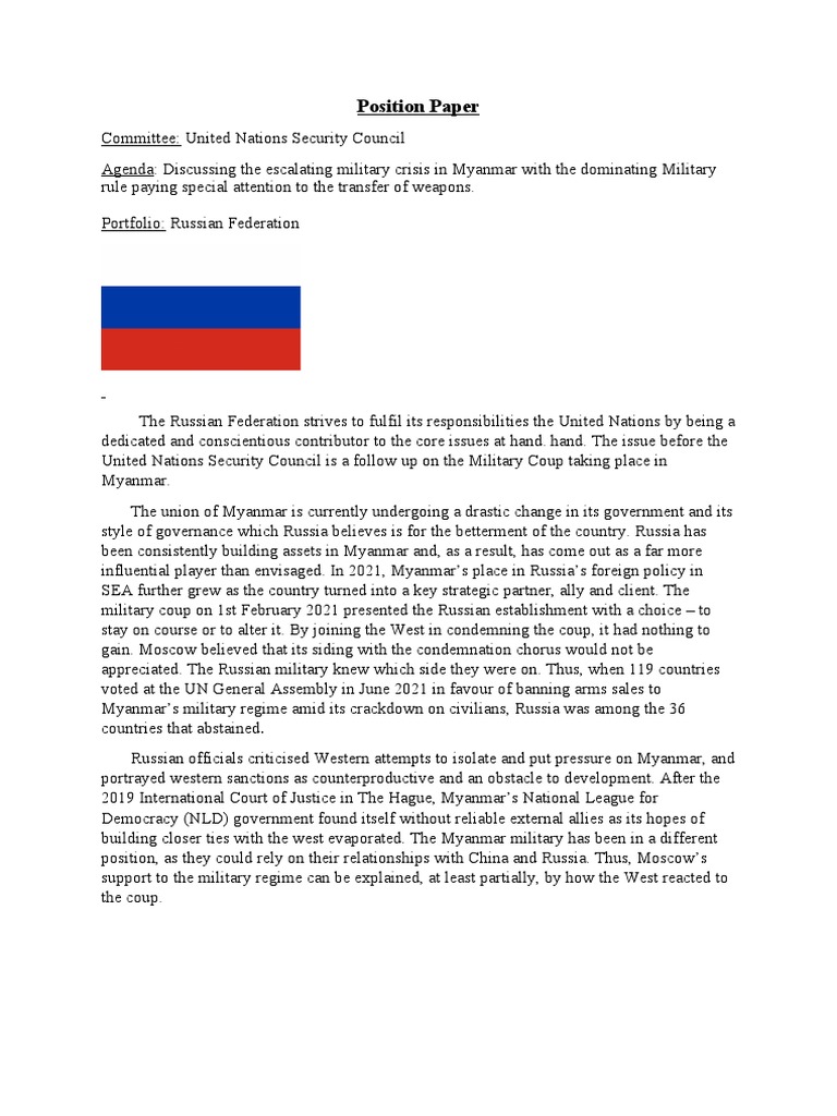 Position Paper | PDF