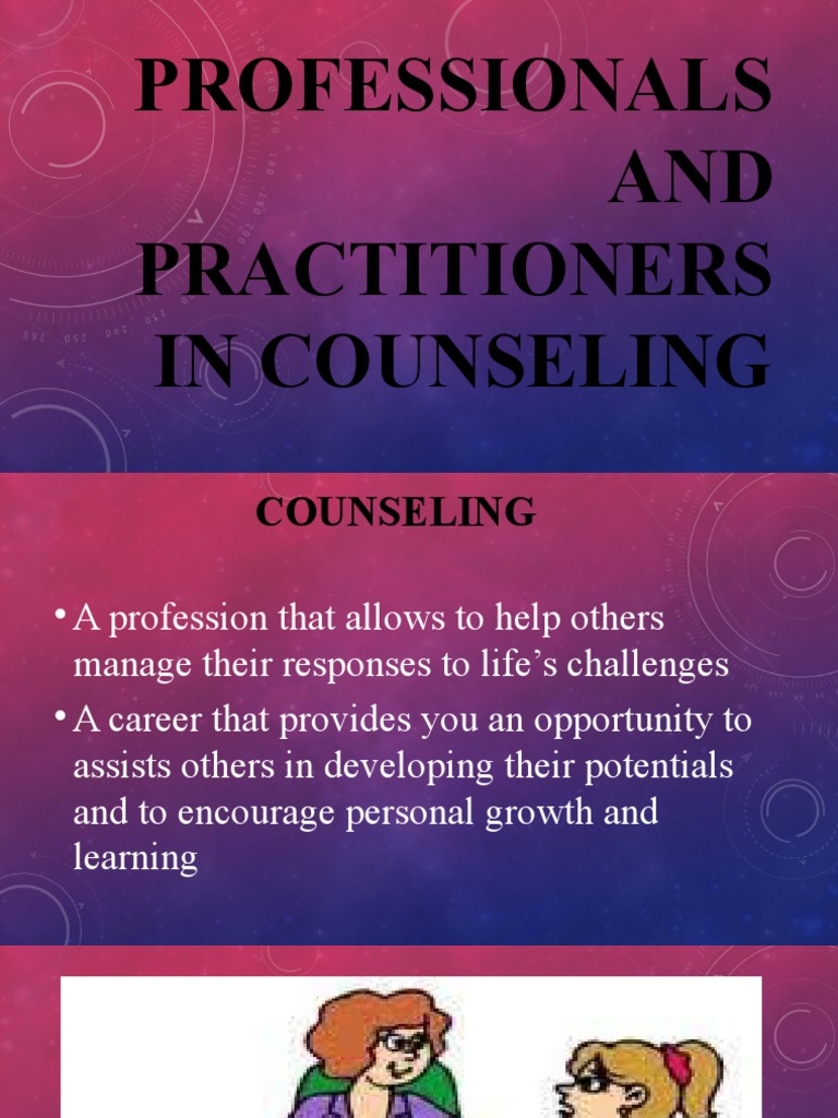 L2 PROFESSIONALS and PRACTITIONERS in COUNSELING | PDF | School ...