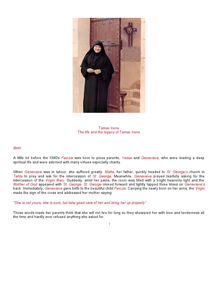 Life of Tamav Irene (English) | PDF