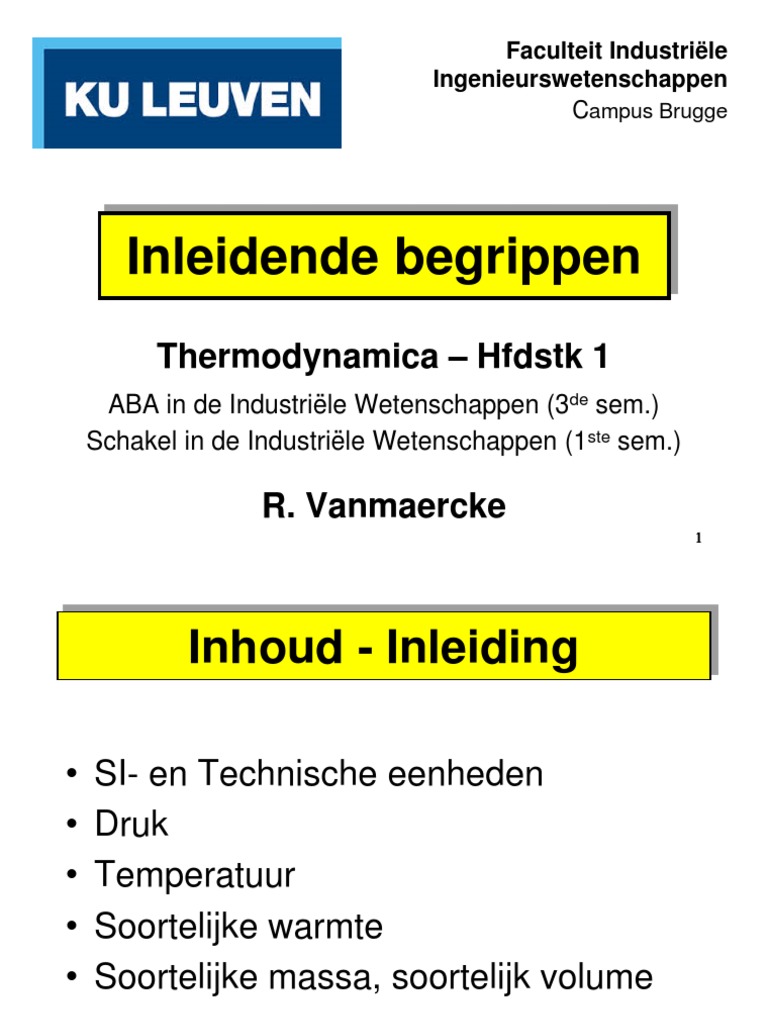 1 Inleidende Begrippen - RVM | PDF