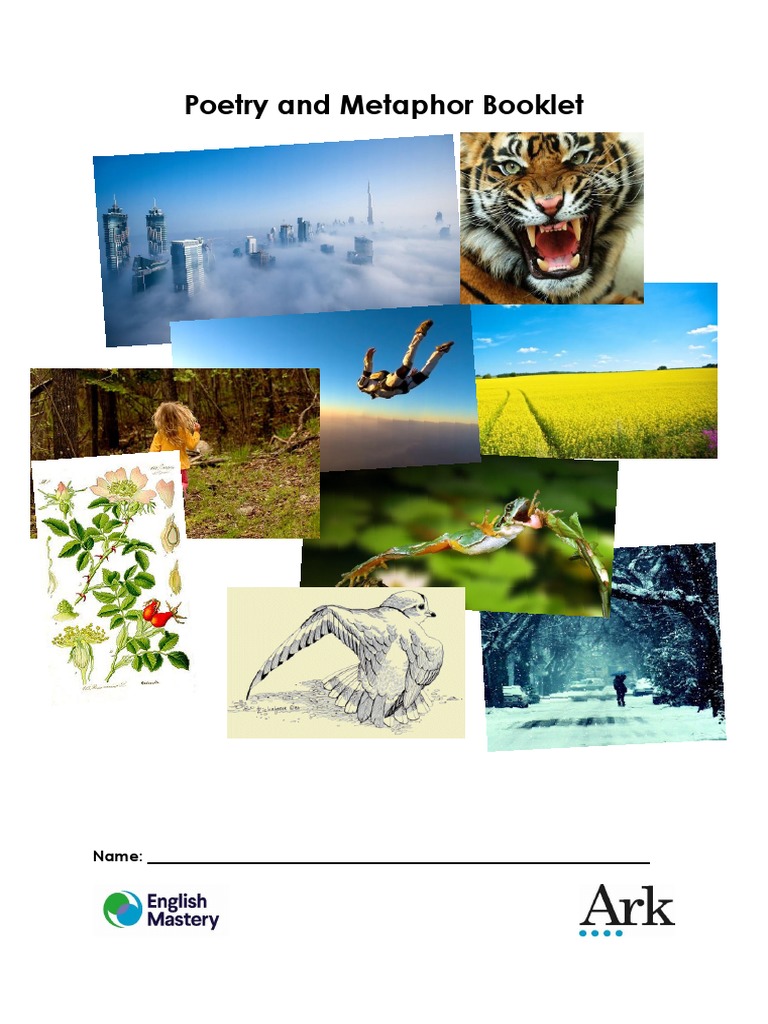 KS3 Poetry Metaphor Study Guide | PDF | Metaphor | Poetry