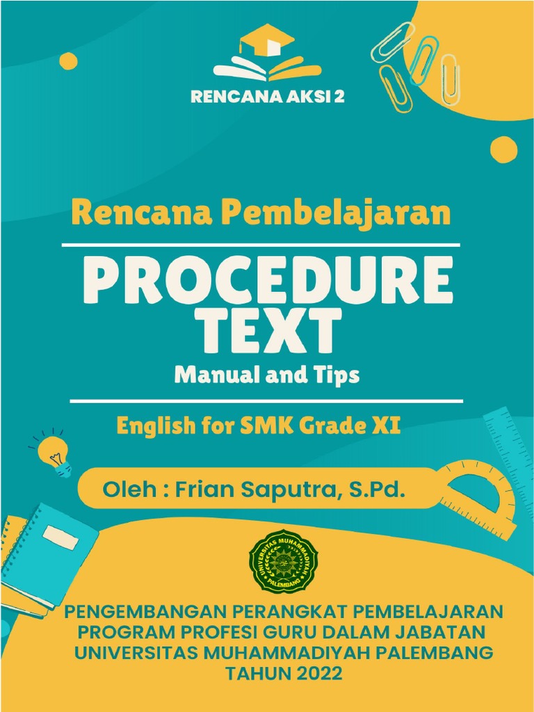 RPP - Procedure Text Manual | PDF