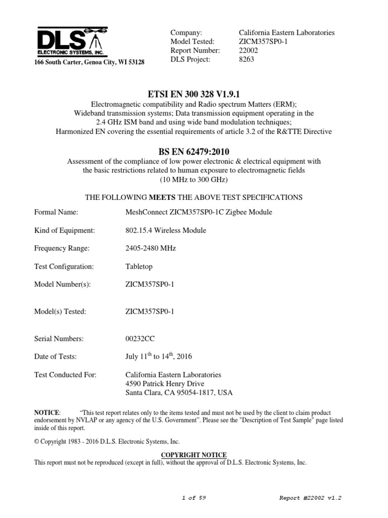 En 300 328 V1.9.1 | PDF | Electrical Engineering | Radio Technology