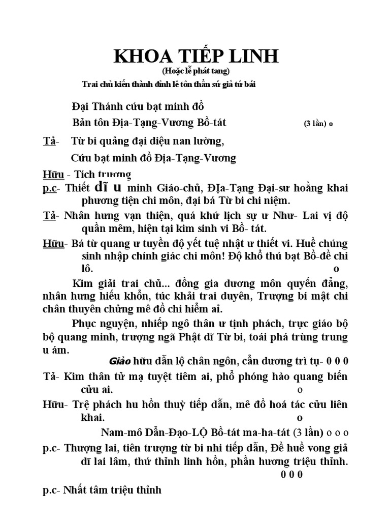 63 - Tiếp Linh | PDF