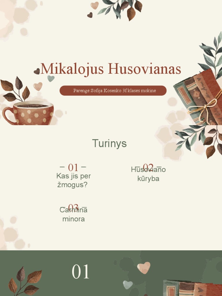 Mikalojus Husovianas Sofija Kosenko | PDF