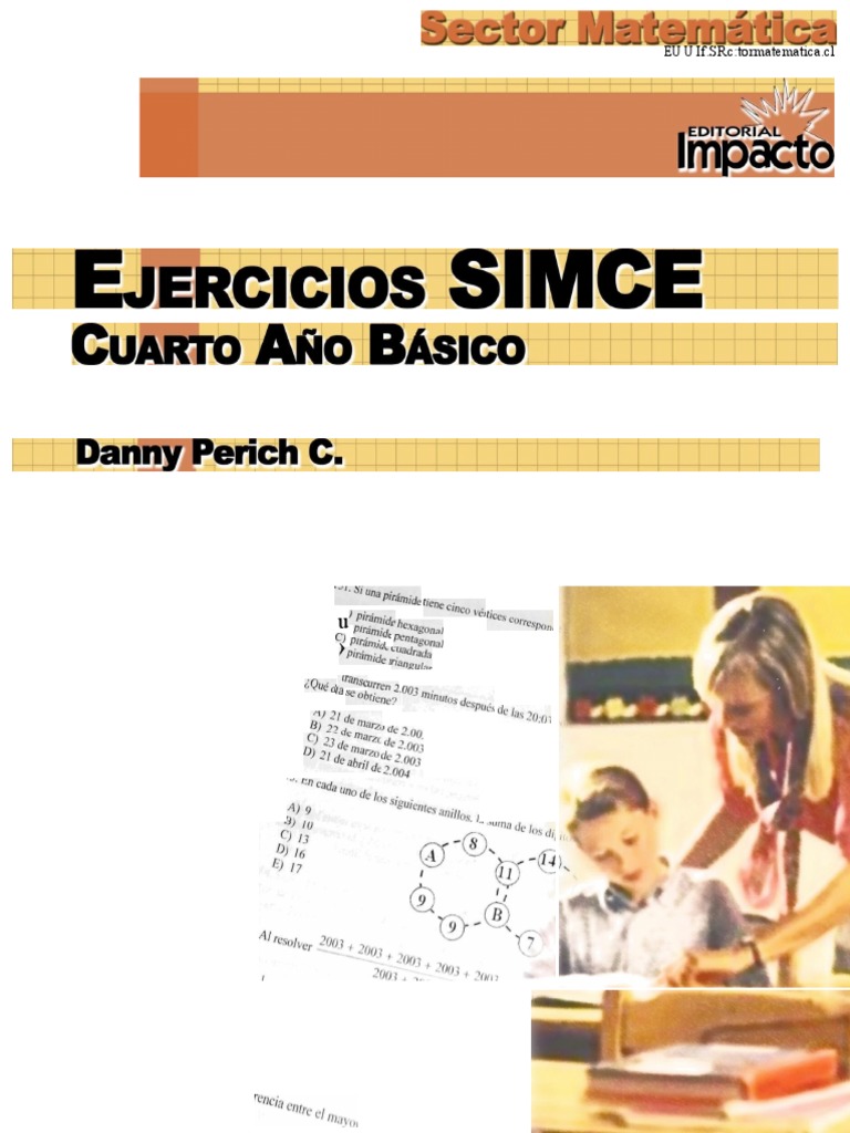 Ejercicios SIMCE 4º Básico Matemáticas | PDF | Rectángulo | Triángulo
