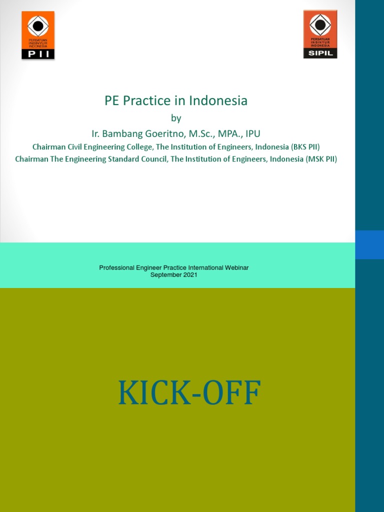 PE Practice in Indonesia Rev.1 | PDF