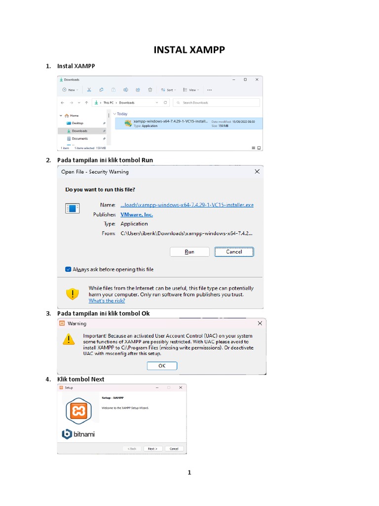 Panduan Instalasi XAMPP dan PrestaShop | PDF