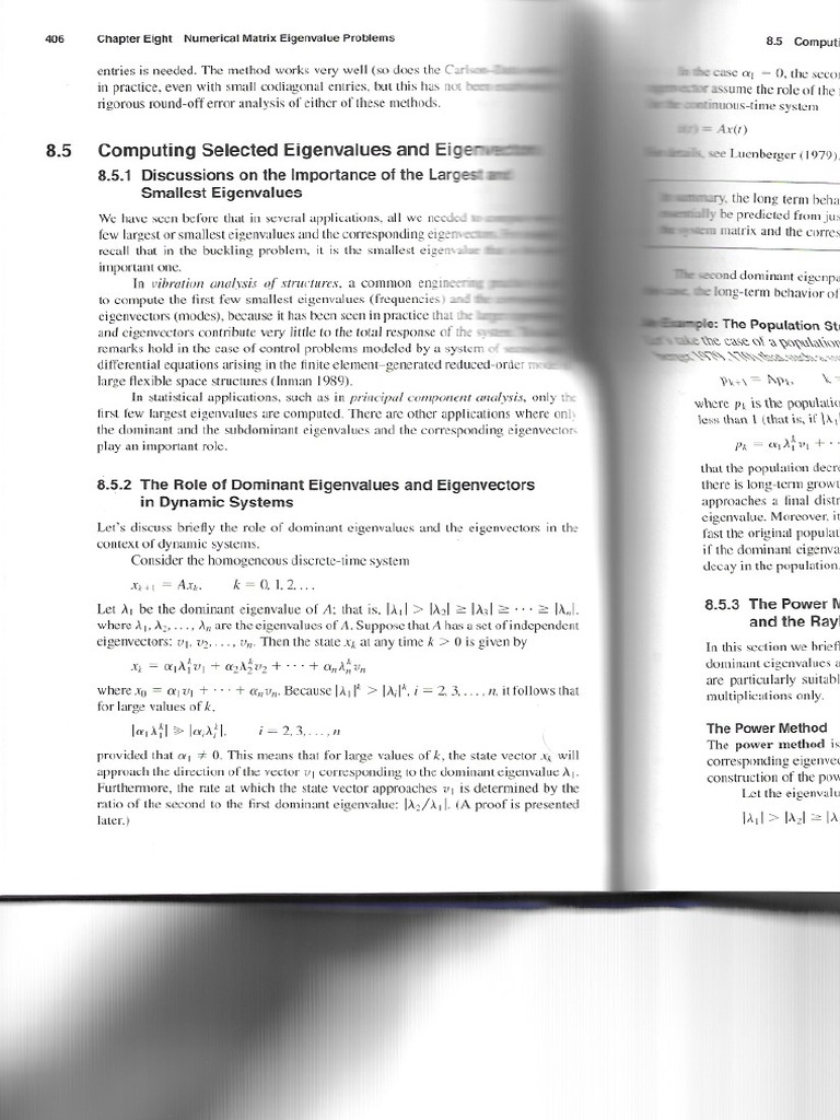 Numerical Linar Algebra and Applications (Biswa Nath Datta) | PDF