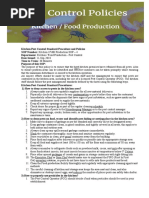 GI-HSE-26 Pest Control Checklist | PDF