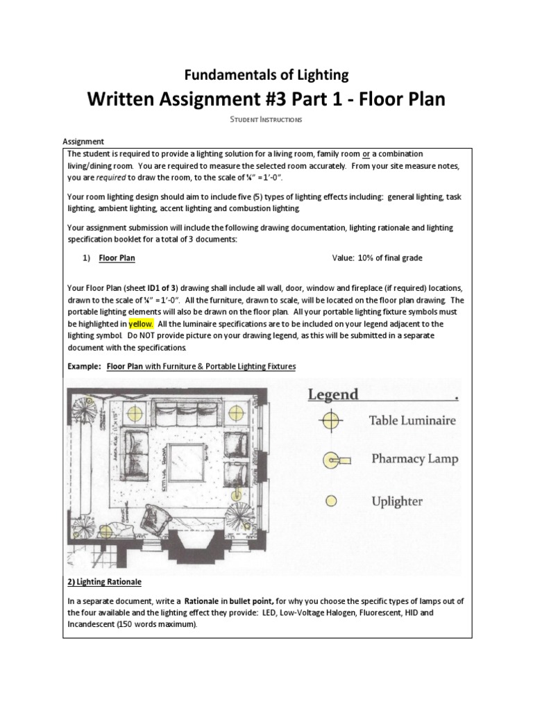Assignment 3 Part 1 Portfolio | PDF | Lighting | Incandescent Light Bulb
