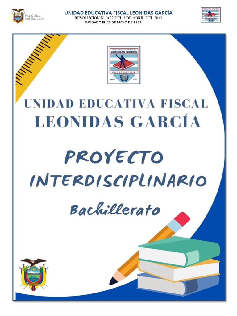 Unidad Educativa Fiscal Leonidas García: Resolución N. 0122 Del 3 de ...