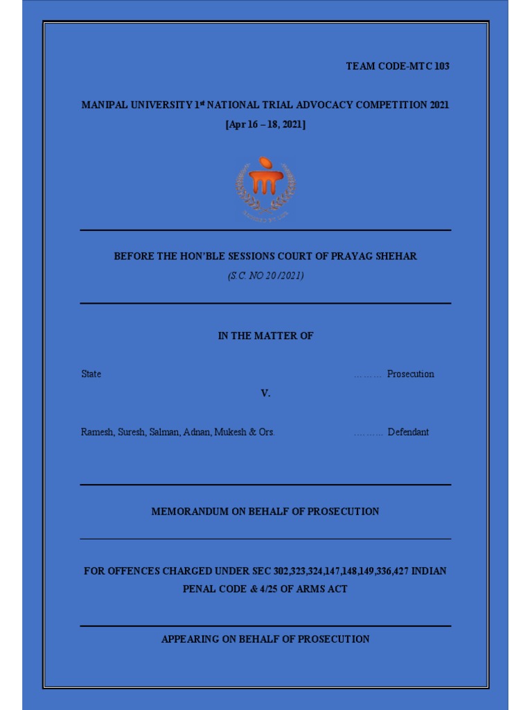 MTC-103 P | PDF | Criminal Law | Crimes