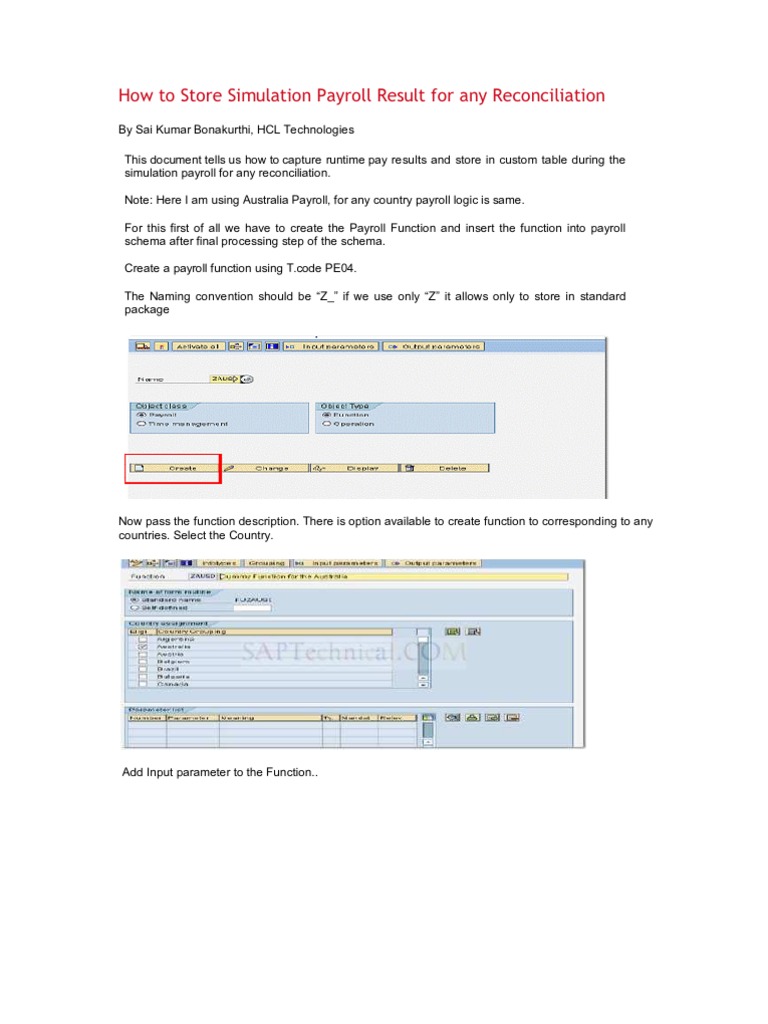 How To Store Simulation Payroll Result For Any Reconciliation | PDF ... How To Store Simulation Payroll Result For Any Reconciliation | PDF ...