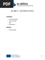 Describing People: Physical Appearance Guide | PDF | Hair | Blond