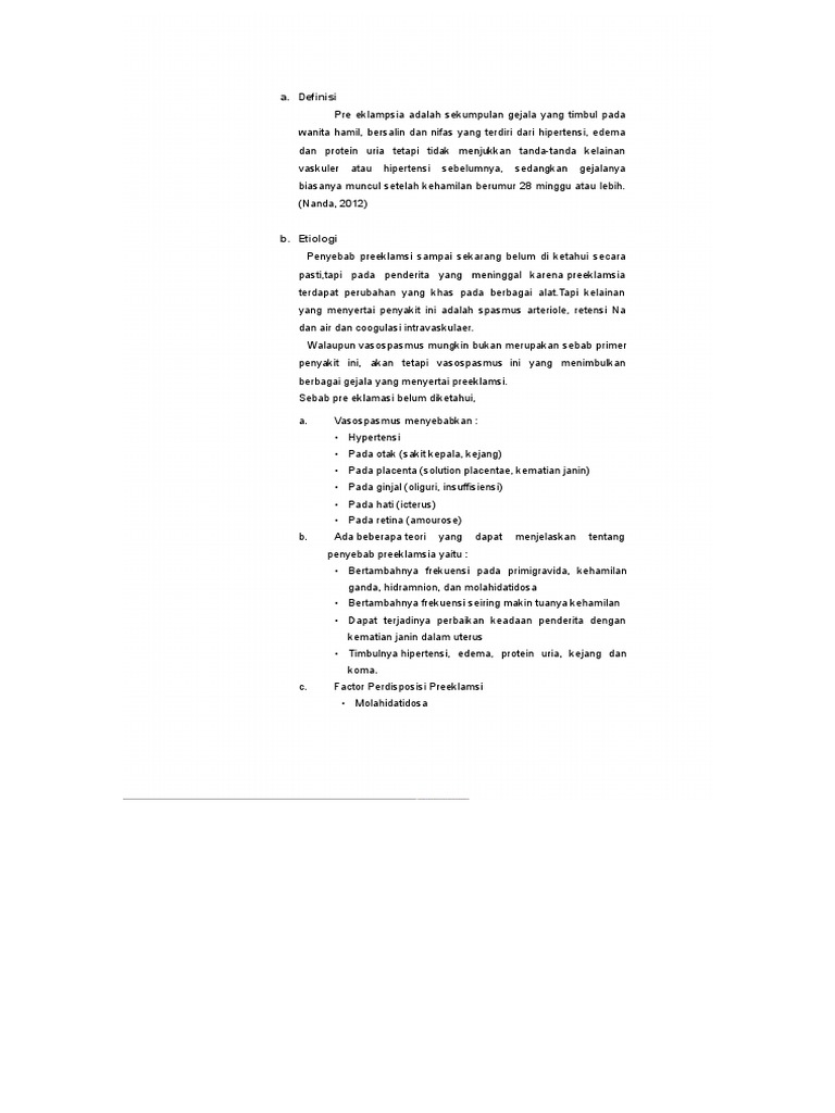 LP Peb Di VK B Laporan Pendahuluan Peb Compress | PDF