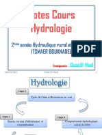 Cours 1-Hydrologie-Generale UPBAS 2025 | PDF | Hydrologie | Eau