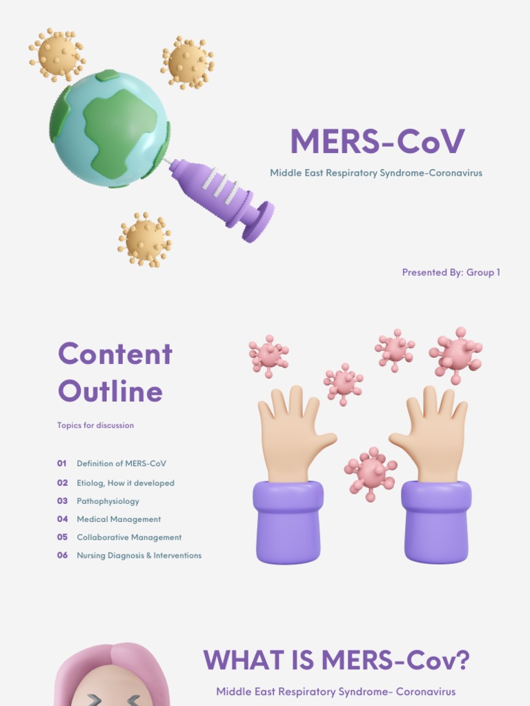 MERS CoV | PDF | Medicine | Diseases And Disorders