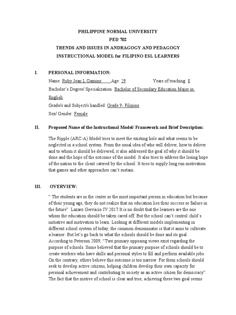 Annotated Lesson Plan | PDF