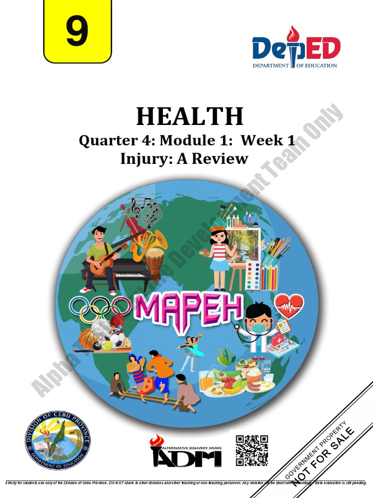 Q4 HEALTH 9 Module 1 Week1.ALPHA TESTED | PDF | Violence | Bullying