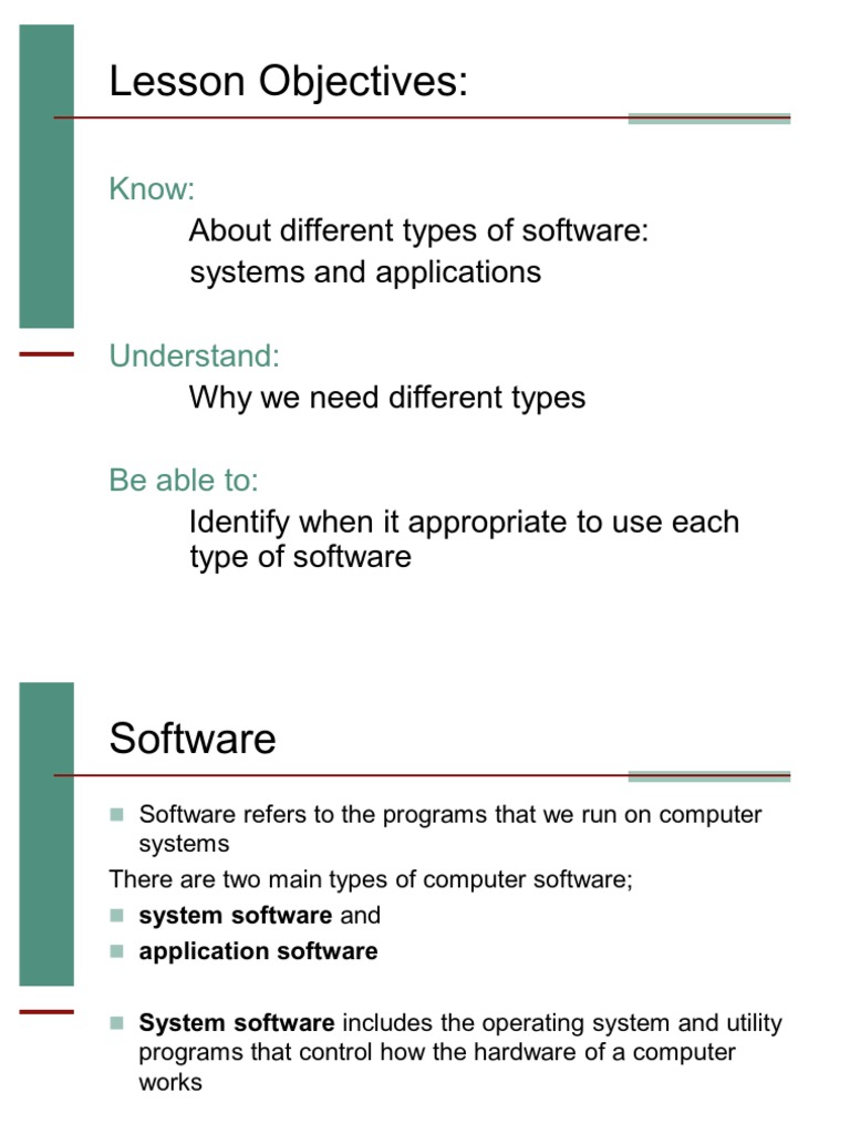 Software | Download Free PDF | Application Software | Operating System