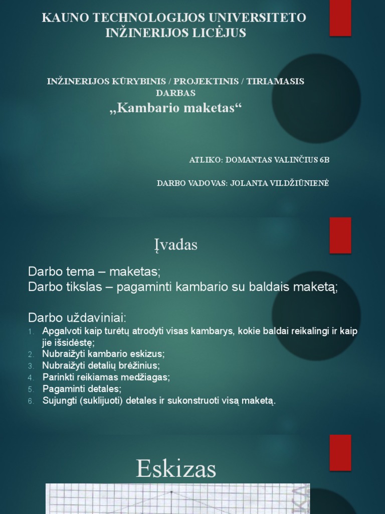 Inzinerija Pristatymas v01 | PDF