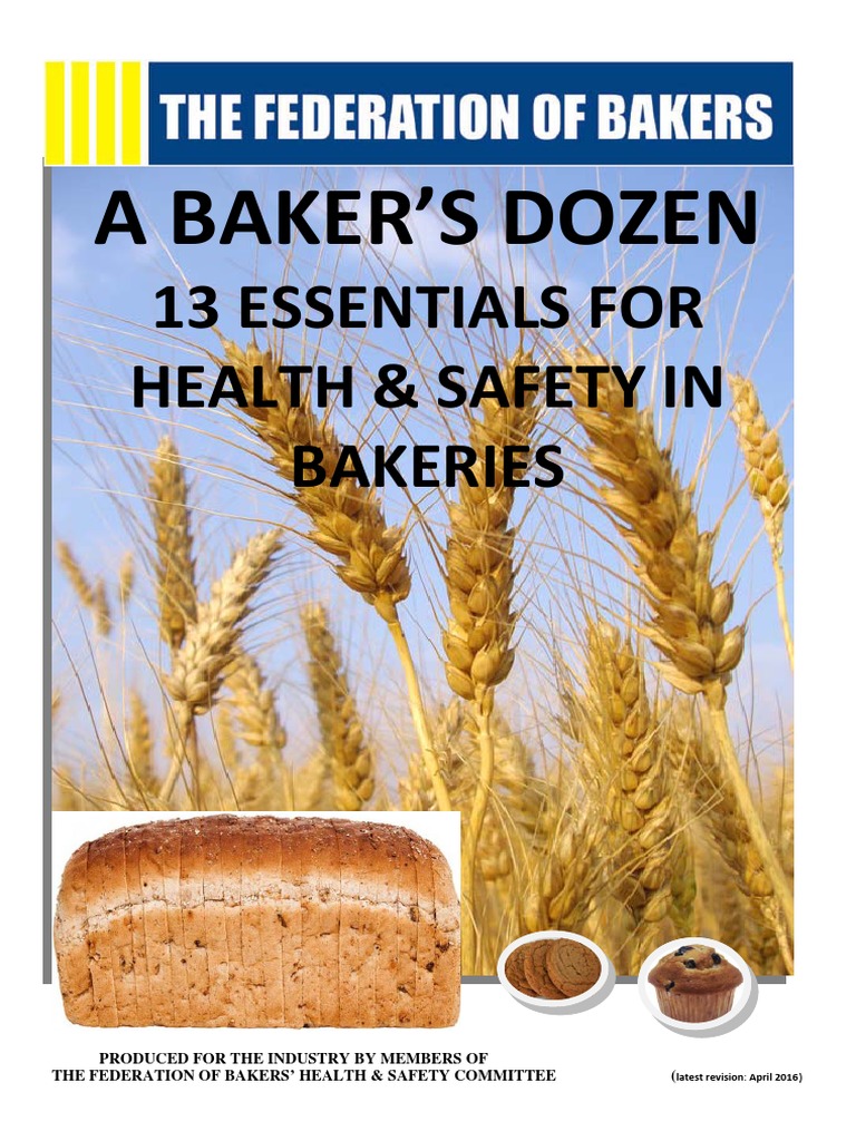 Health & Safety Essentials for Bakeries | PDF | Occupational Safety And ...