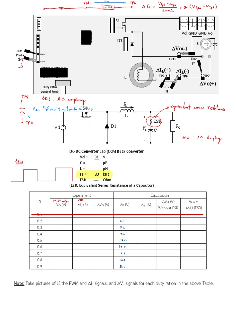 Lab Step-Down DC-DC Converter | PDF | Electrical Network | Electrical ...