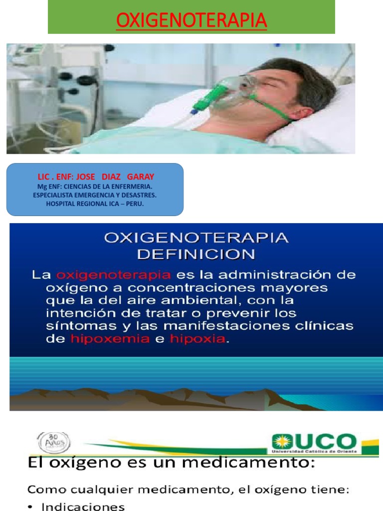 Oxigenoterapia | PDF
