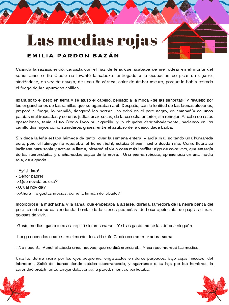 Las Medias Rojas | PDF