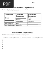 Six Essential Nutrients Worksheet Guide | PDF