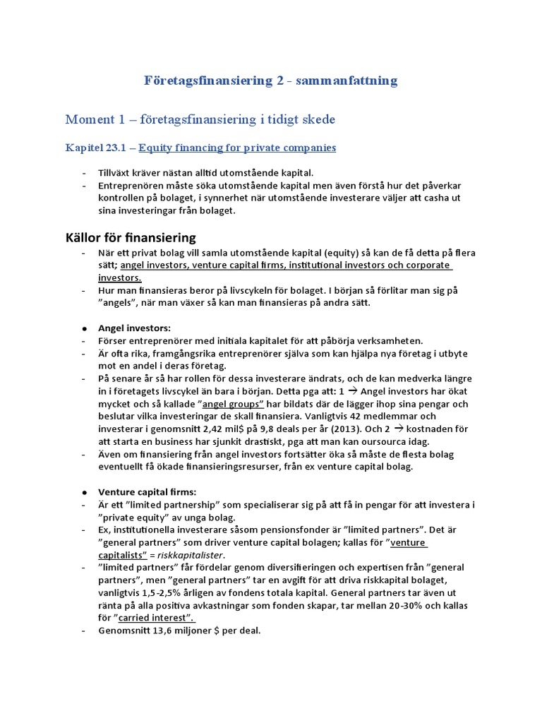 Boken Sammanfattning | PDF