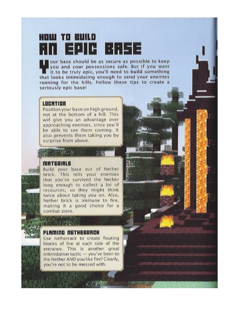 Minecraft Survival - Flipbook by Rockycb33 - FlipHTML5 | PDF