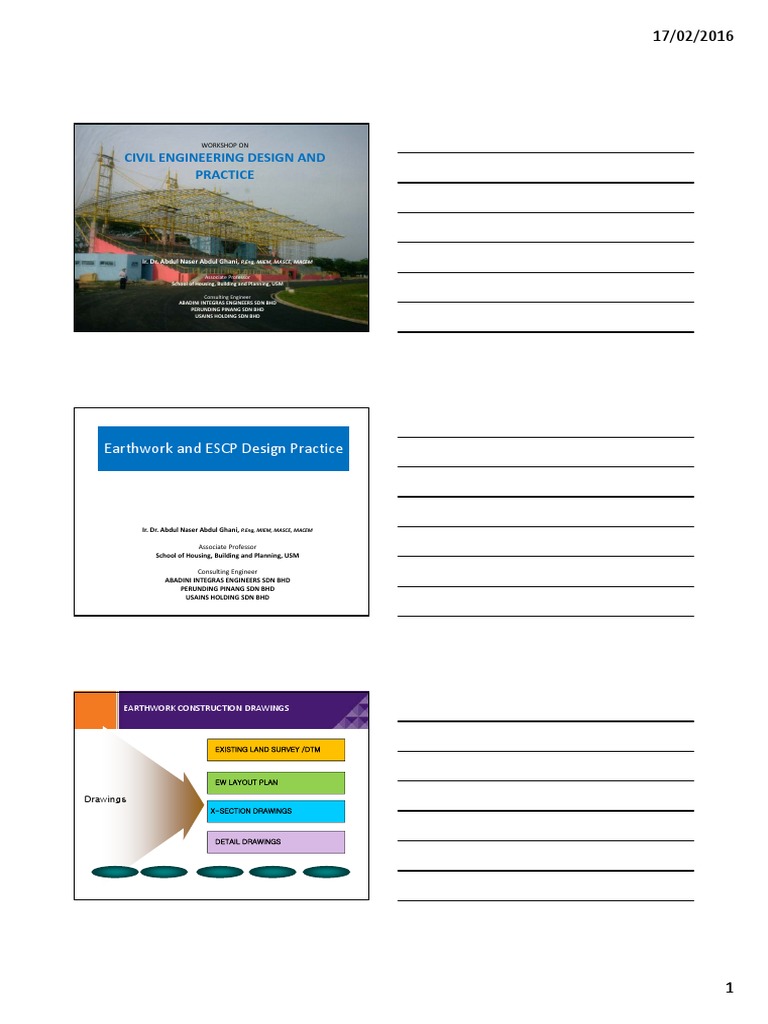 Earthworks Design | PDF | Area | Rectangle