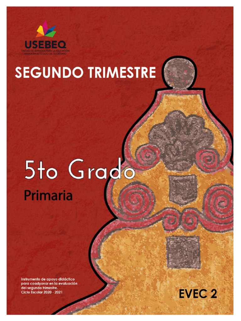 ?examen 5to - Grado Primaria - Segundo Trimestre - VT | PDF
