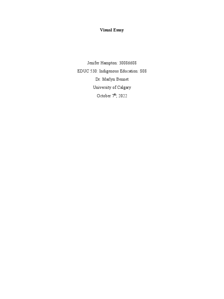 Educ 530 LT 2 Visual Essay PDF Storytelling