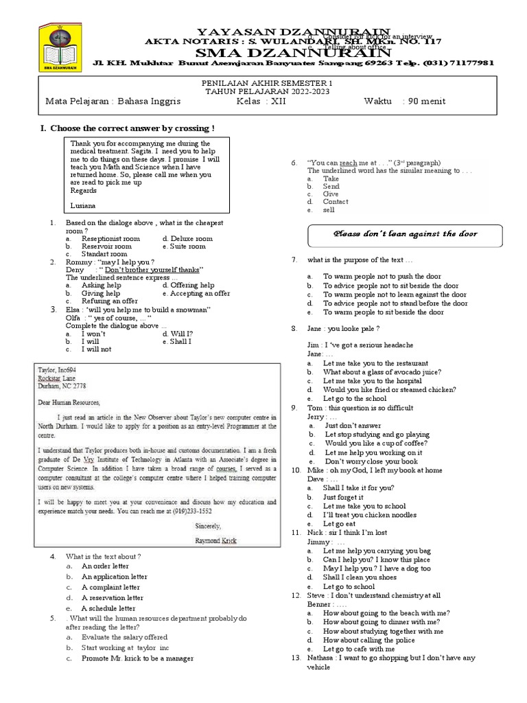 Pas 22-23 Xii | PDF