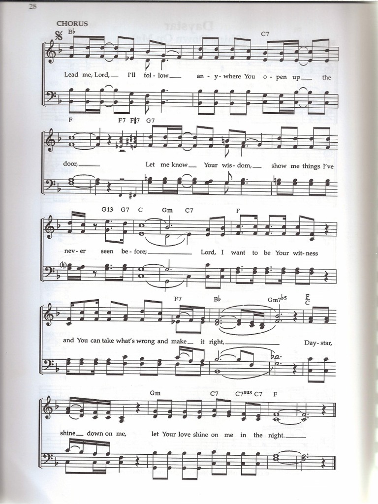 27 - Daystar (Shine Down On Me) | PDF