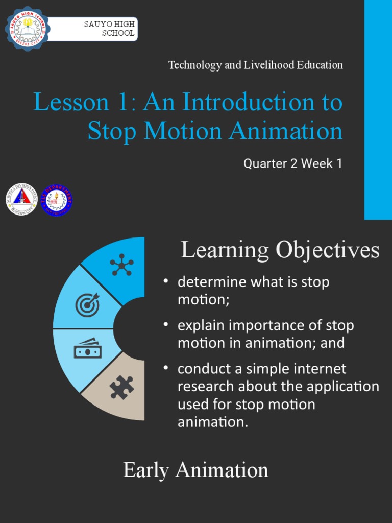 Lesson Plan on Stop Motion Animation | PDF | Animation