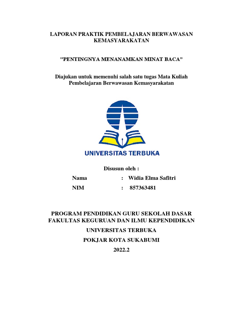 PBK TBM Widia Elma Safitri | PDF