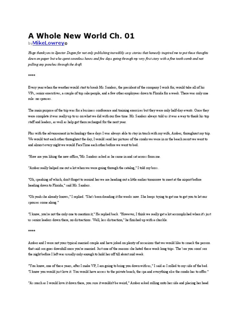 A Whole New World | PDF