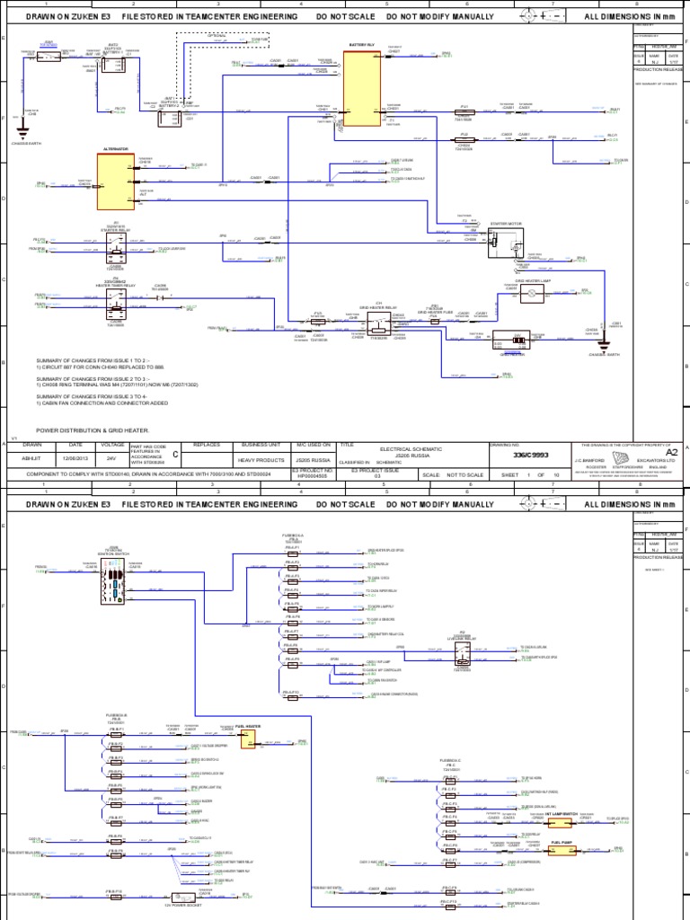 Drawn On Zuken E3 File Stored in Teamcenter Engineering Do Not Scale Do ...